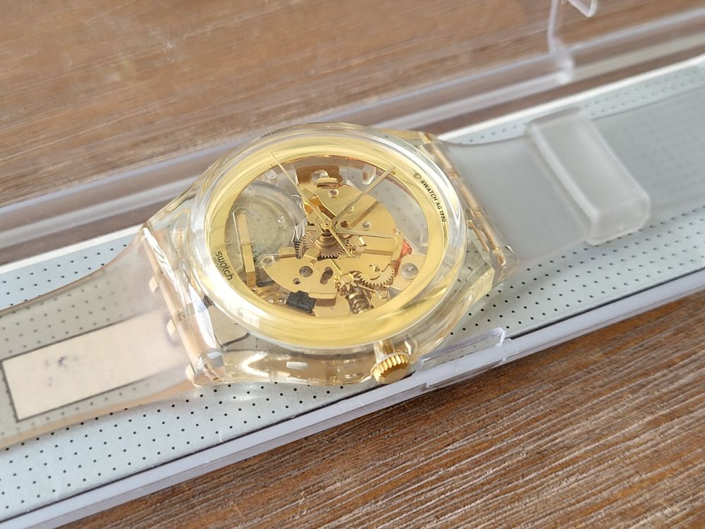 SWATCH GZ115 GOLDEN JEllY NEU | Kaufen auf Ricardo