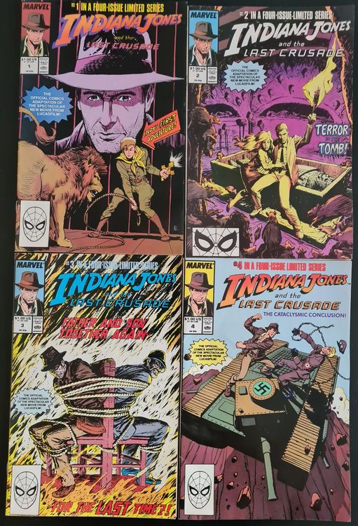 Comics Indiana Jones and The Last Crusade # 1-4 (D'occasion) à Bussigny ...