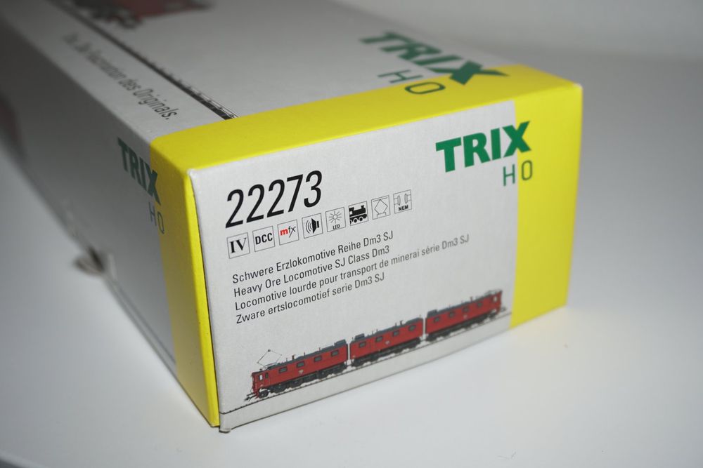 Trix 22273 - SJ Dm3 Erzzug Lok Schweden H0/DC (Gebraucht) in Matten b. Interl für CHF 447 – mit ...