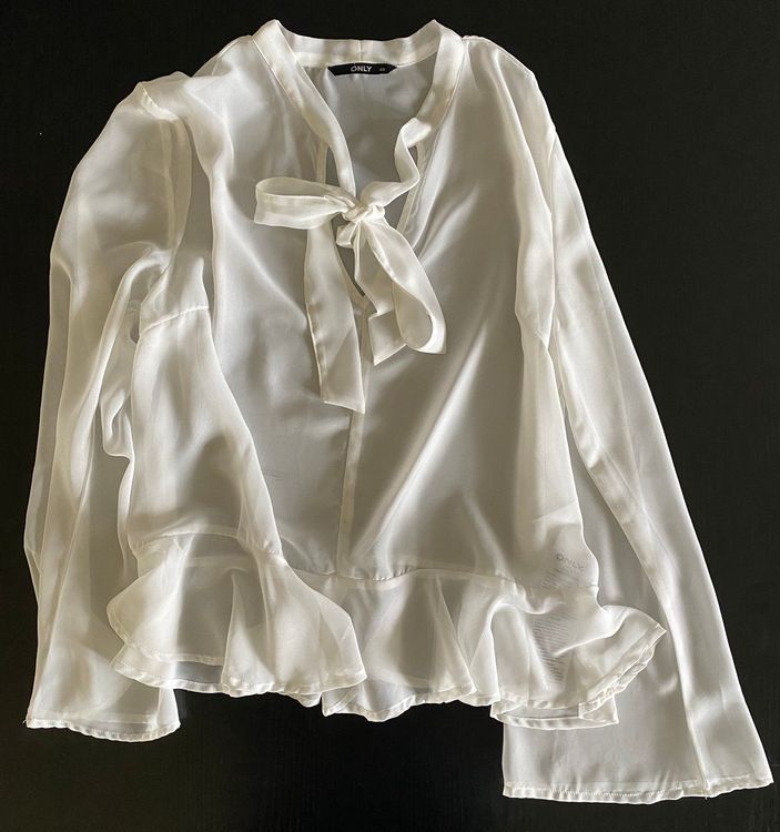 Top ONLY Grösse 40 durchsichtig transparent weiss (Nr. 2) (Gebraucht ...
