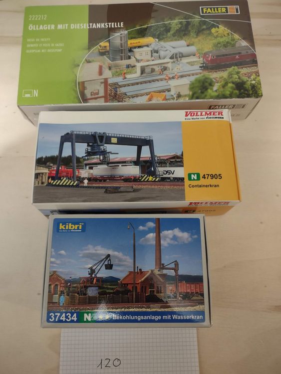 Gebäude Faller, etc. (3 Stk) (120) (Neu und originalverpackt) in ...