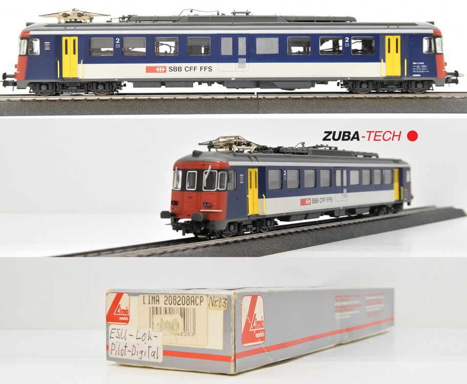 Lima 208208ACP Triebwagen RBe 4/4 SBB, WS Digital mit OVP (Gebraucht) in St. Gallen für CHF 135 ...
