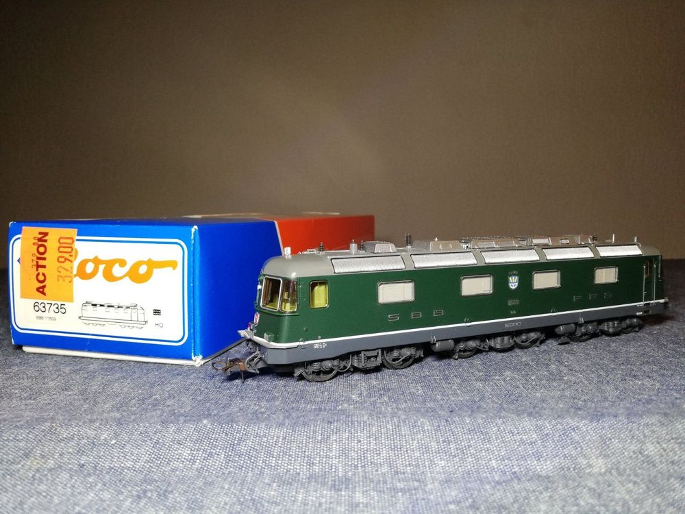 Roco 63735 Sbb Re 6/6 11609 Uzwil H0 DC (Defekt) in für CHF 84 – mit ...