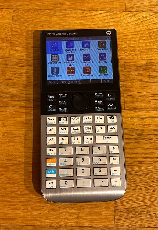 HP Prime CAS Grafischer Taschenrechner UPN Touchscreen | Kaufen auf Ricardo