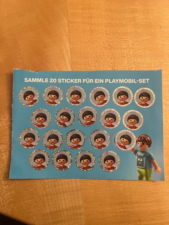 Migros Playmobil Mania volle Karte (20 Sticker) (Neu (gemäss Beschreibung)) in Ittigen für CHF 8 ...