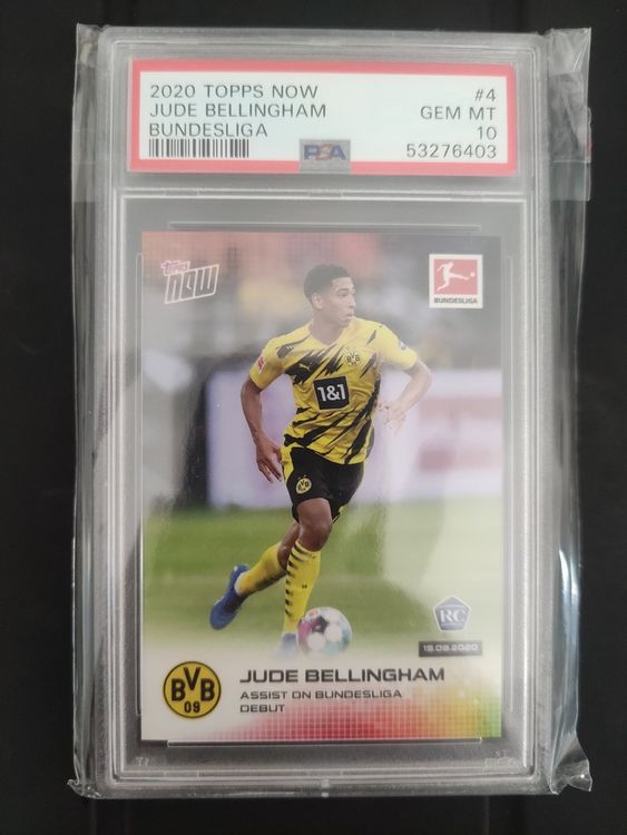Jude Bellingham Rookie Karte PSA 10 BVB Bundesliga Debut (Gebraucht) in ...