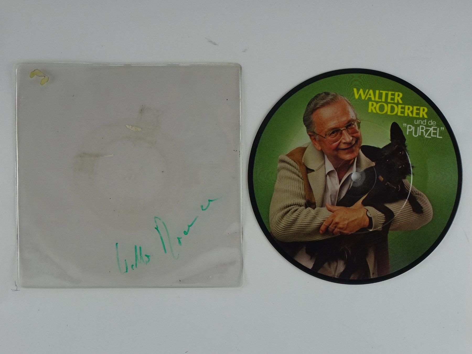 Roderer Walter [CH] - Purzel b/w Min Schatz Nimm Platz (sig) (Gebraucht ...