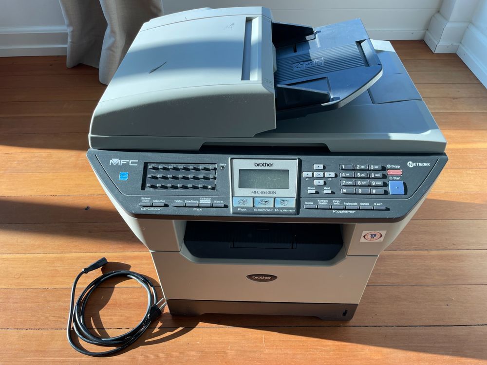 Drucker, Scanner und Kopierer: Brother MFC-8860DN (Gebraucht) in ...