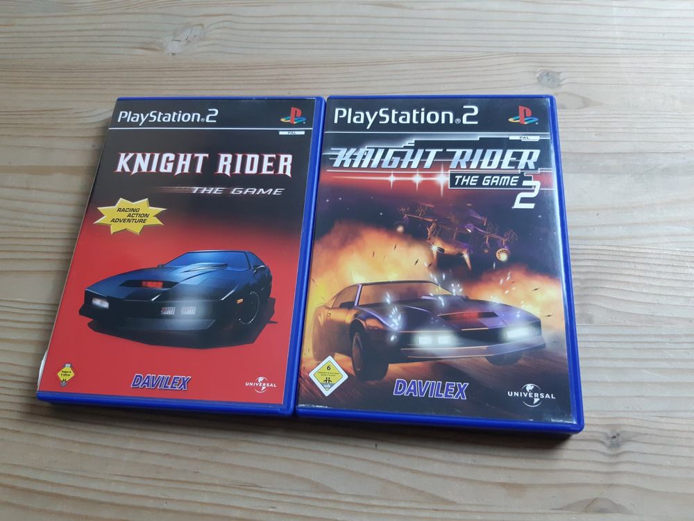 Knight Rider The Game 1 + 2 / 2 PS2 Games | Kaufen auf Ricardo