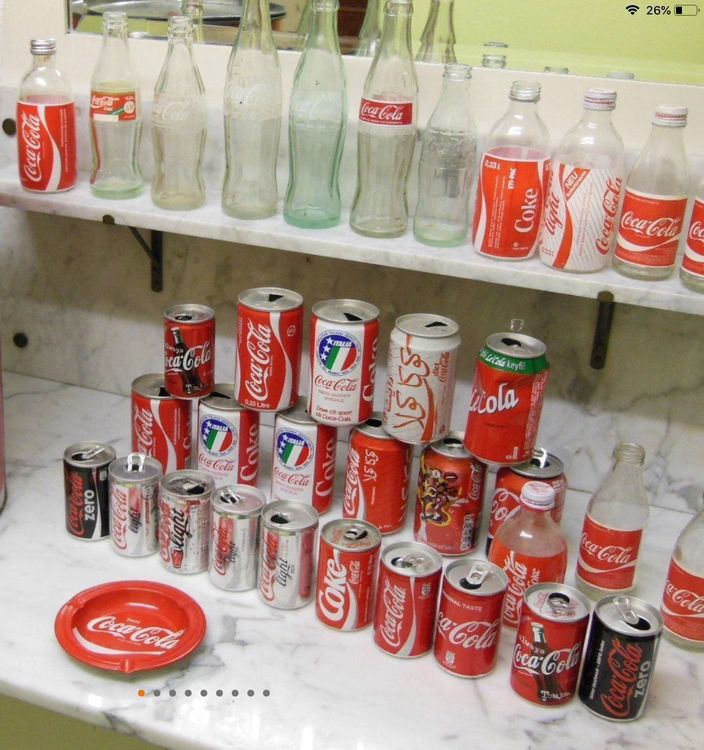 Coca Cola Sammlung Lot Dosen Antik ab 1Fr (D'occasion) à Uttigen pour CHF 1 – retrait uniquement ...