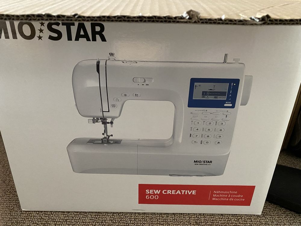 MIO STAR Sew Creative 600 Nähmaschine, neuwertig! (Neu und ...