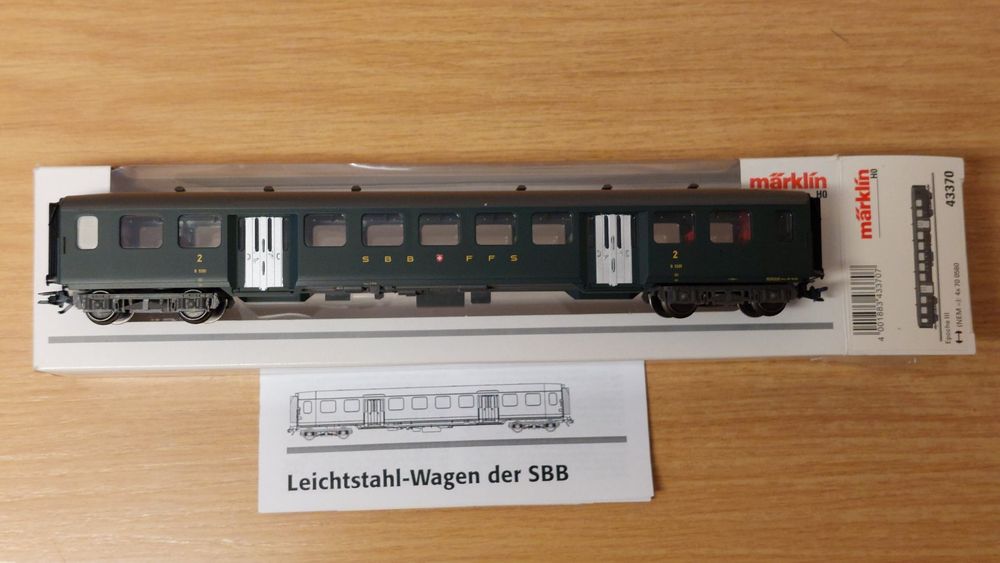 Märklin Leichtstahlwagen 43370 (Neu und originalverpackt) in Wädenswil ...