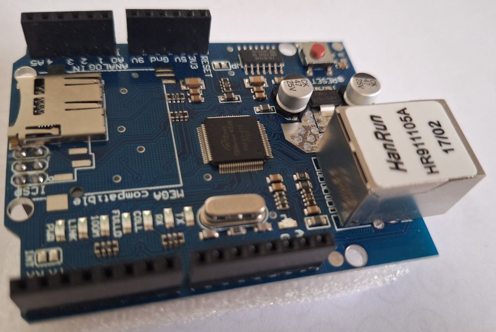 Ethernet Shield HR911105A W5100 zu Arduino | Kaufen auf Ricardo Ethernet Shield HR911105A W5100 zu Arduino | Kaufen auf Ricardo