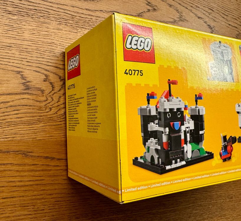 Lego 40775 Mini Knight's Castle Ritterburg GWP 2025 (Neu und ...