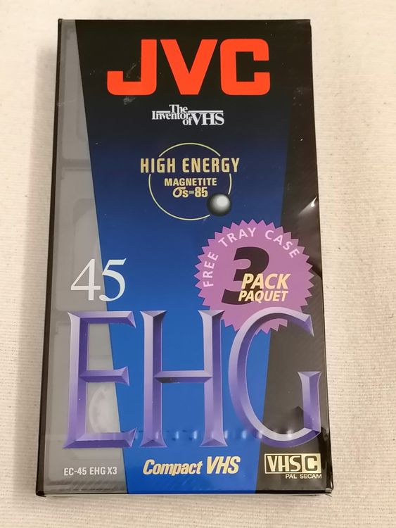 JVC Compact VHS Kassetten 3Stk. | Kaufen auf Ricardo