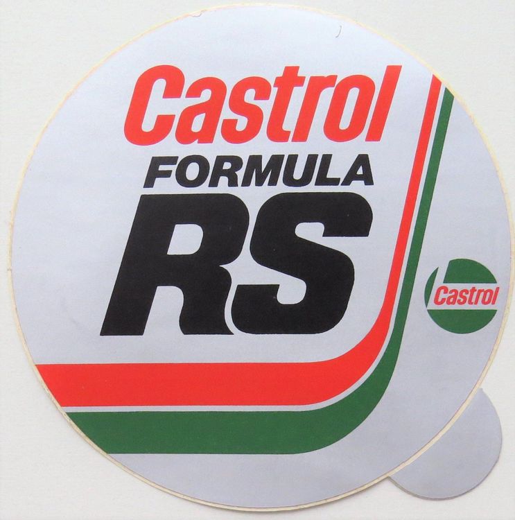 Sticker Castrol Formula RS Oil (Neu (gemäss Beschreibung)) in Ettingen ...