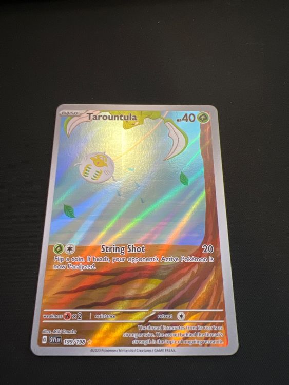 Pokémon Karte Tarountula - Alt. Art. Scarlet & Violet EN | Kaufen auf ...