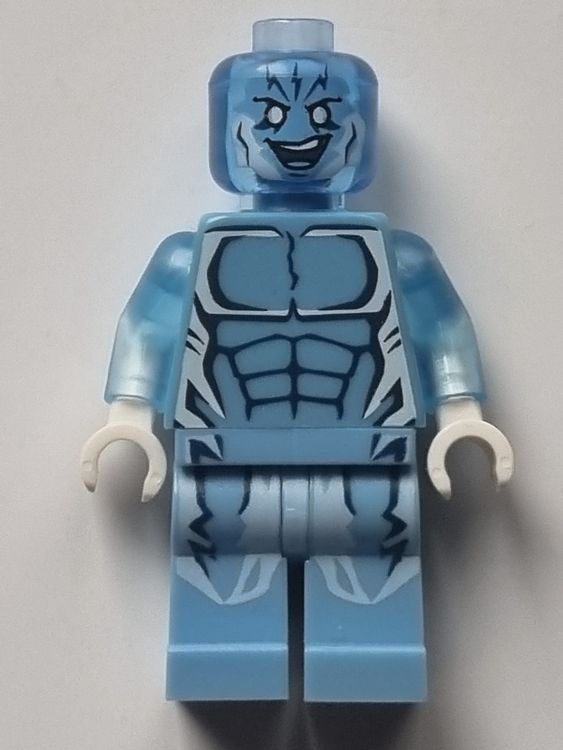 Lego Figur Marvel "Iceman" durchsichtig blau (Gebraucht) in Meilen für ...