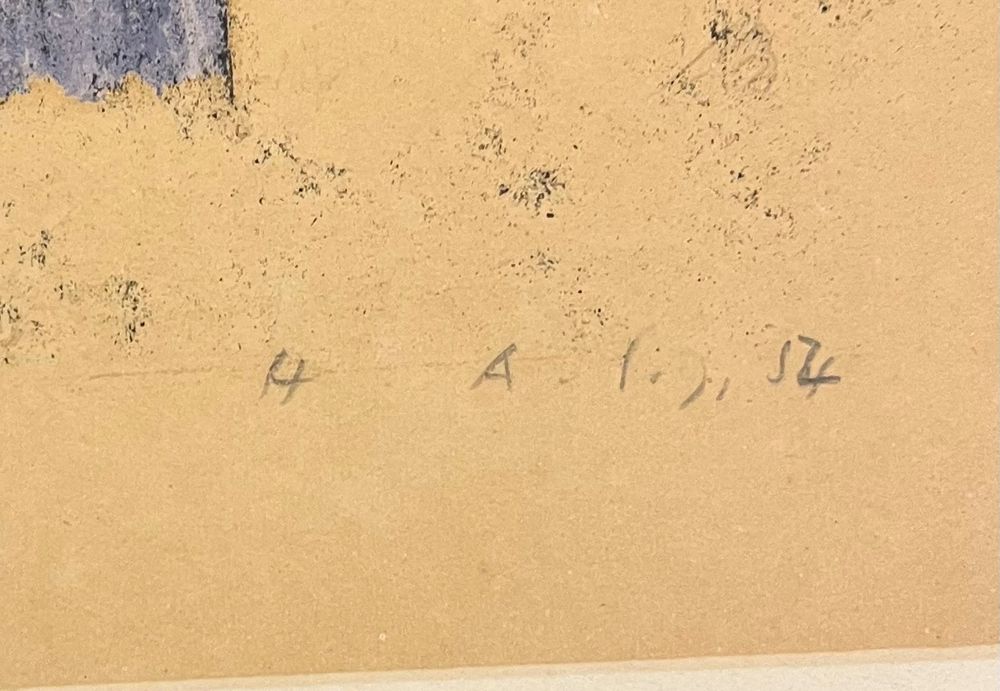 Hermann Alfred Sigg (1924) Lithographie Handsigniert (Gebraucht) in ...