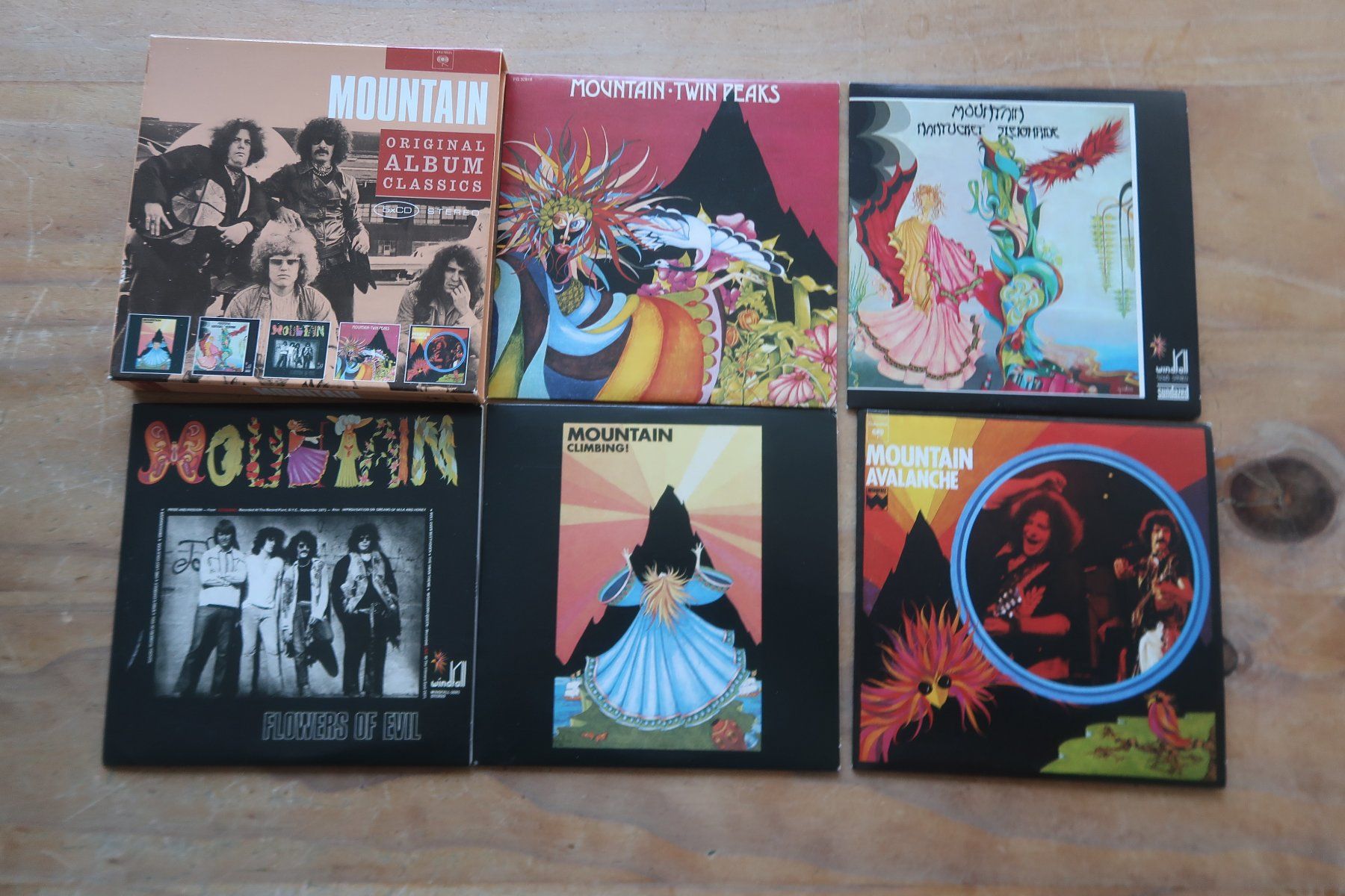 MOUNTAIN - ORIGINAL ALBUM CLASSICS - 5x CD BOX (Gebraucht) in Basel für ...