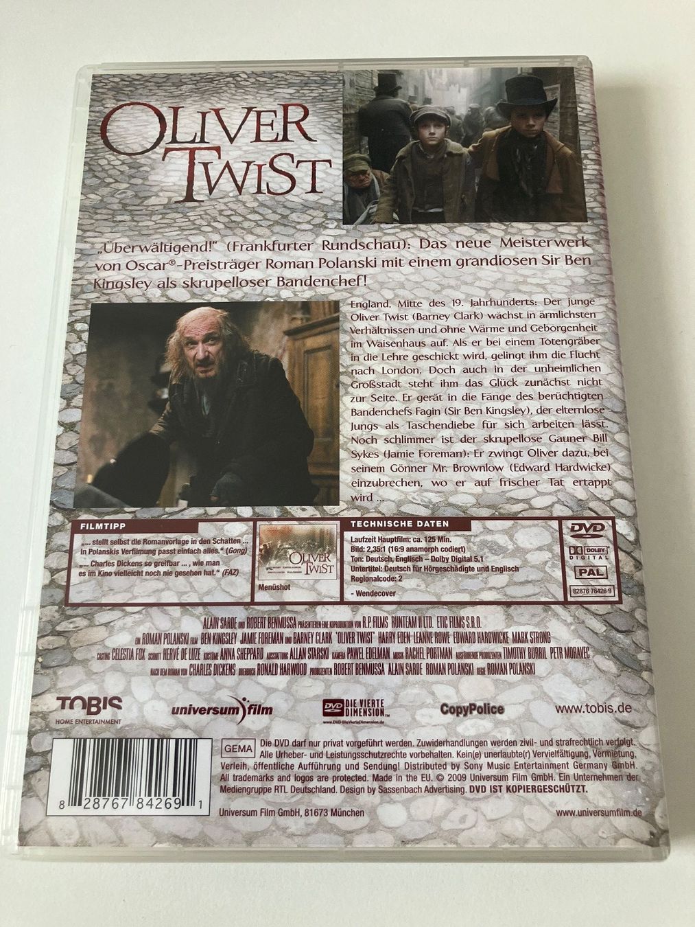 Oliver Twist (DVD) Polanski, Kingsley (Gebraucht) in Arbon für CHF 4 ...