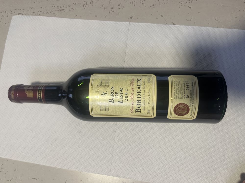 Bouteille de vin de baron de l‘estac 2002 (Gebraucht) in Versoix für ...