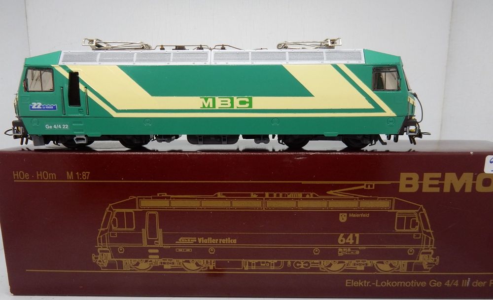 Hom - Bemo - MBC - Loc Ge 4/4 III- 22 La Venoge (Gebraucht) in Locarno ...