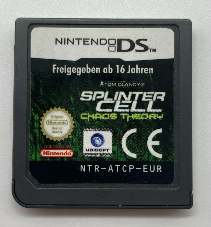 Splinter Cell Chaos Theory - Nintendo DS (Modul) (Gebraucht) in ...