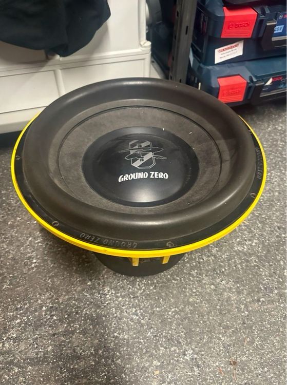 Ground Zero Subwoofer 15" (Gebraucht) in für CHF 200 – nur Abholung auf ...