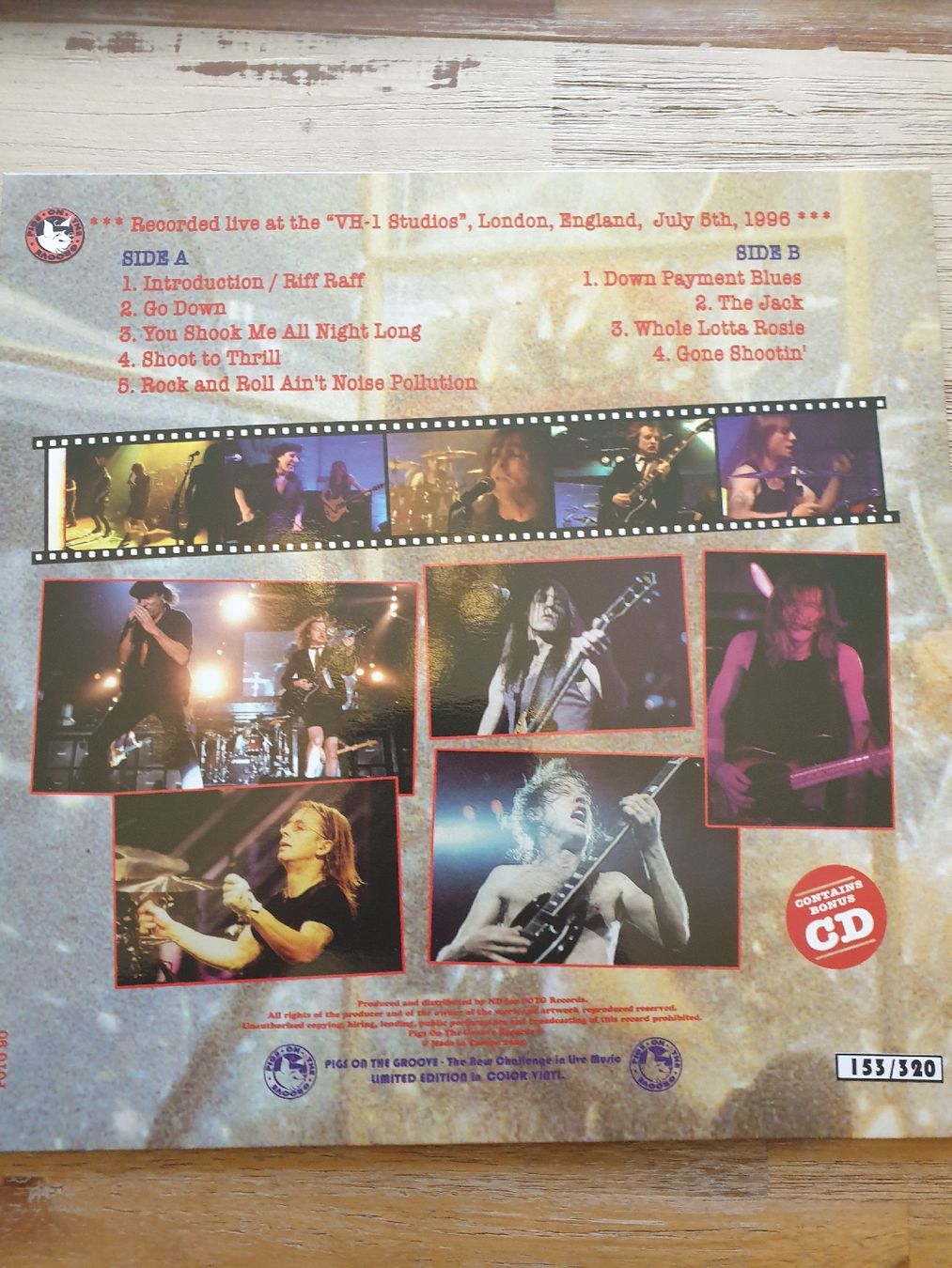 AC/DC - London Thrills, Red Vinyl, Limited Edition!🔥🎸. (Neu und ...