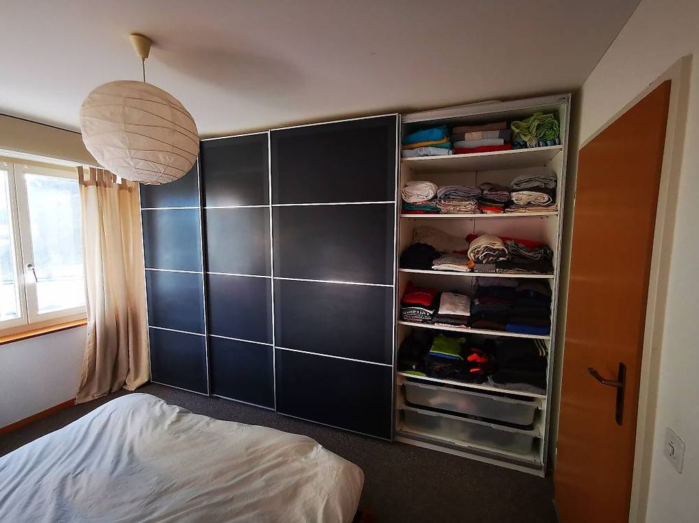 Armoires Pax portes coulis. grises 200cm et 150cm (Gebraucht) in ...