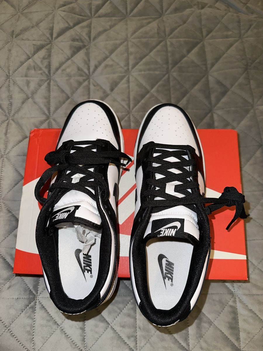 Nike Dunk Low Retro, Blanc/Noir, Taille 45, Neuves! (Neuf avec ...