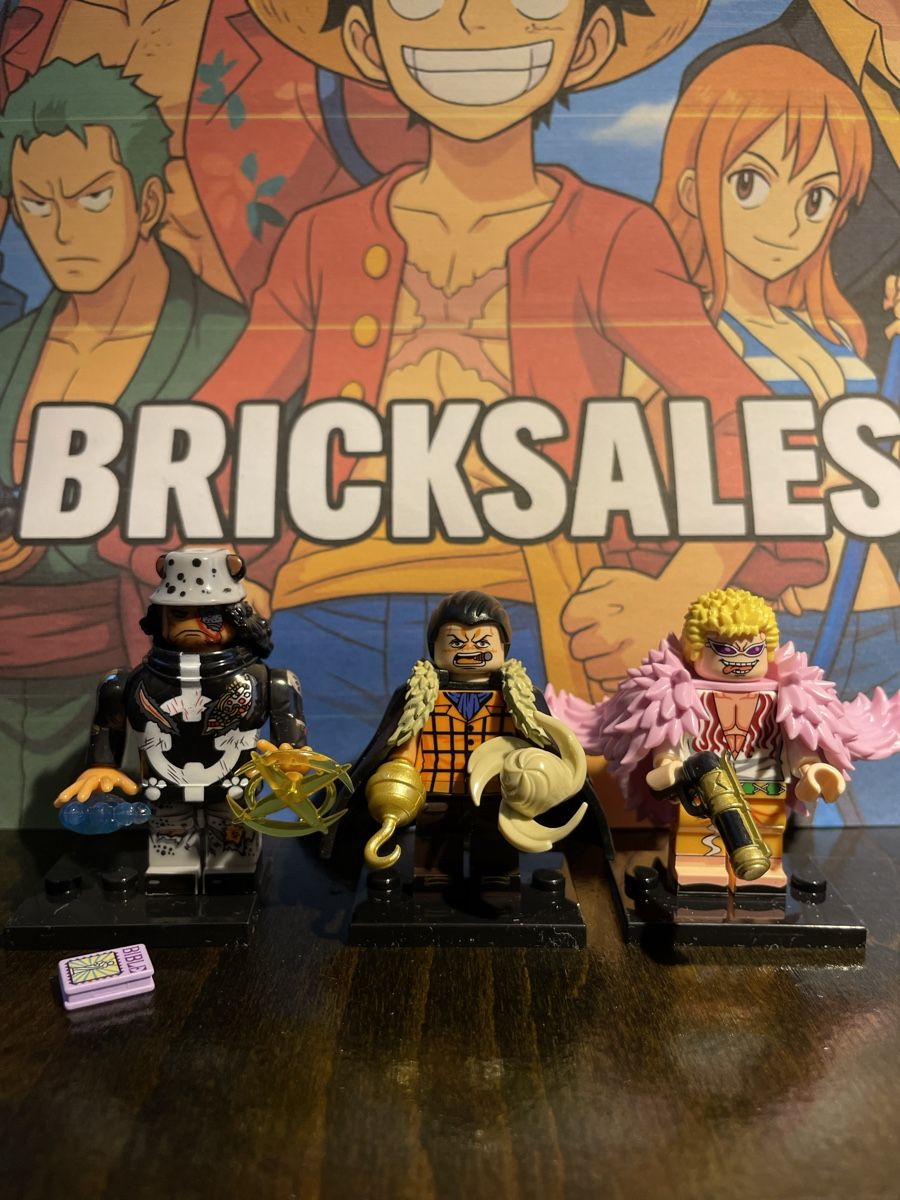 One Piece Kuma Crocodile Doflamingo Figur Haki Lego-Komp. (Neu (gemäss ...
