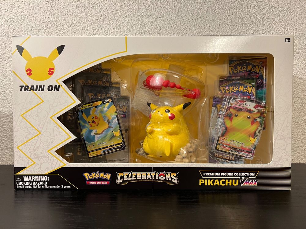 Pokemon Celebrations Pikachu VMAX Figure Collection Box EN | Kaufen auf ...