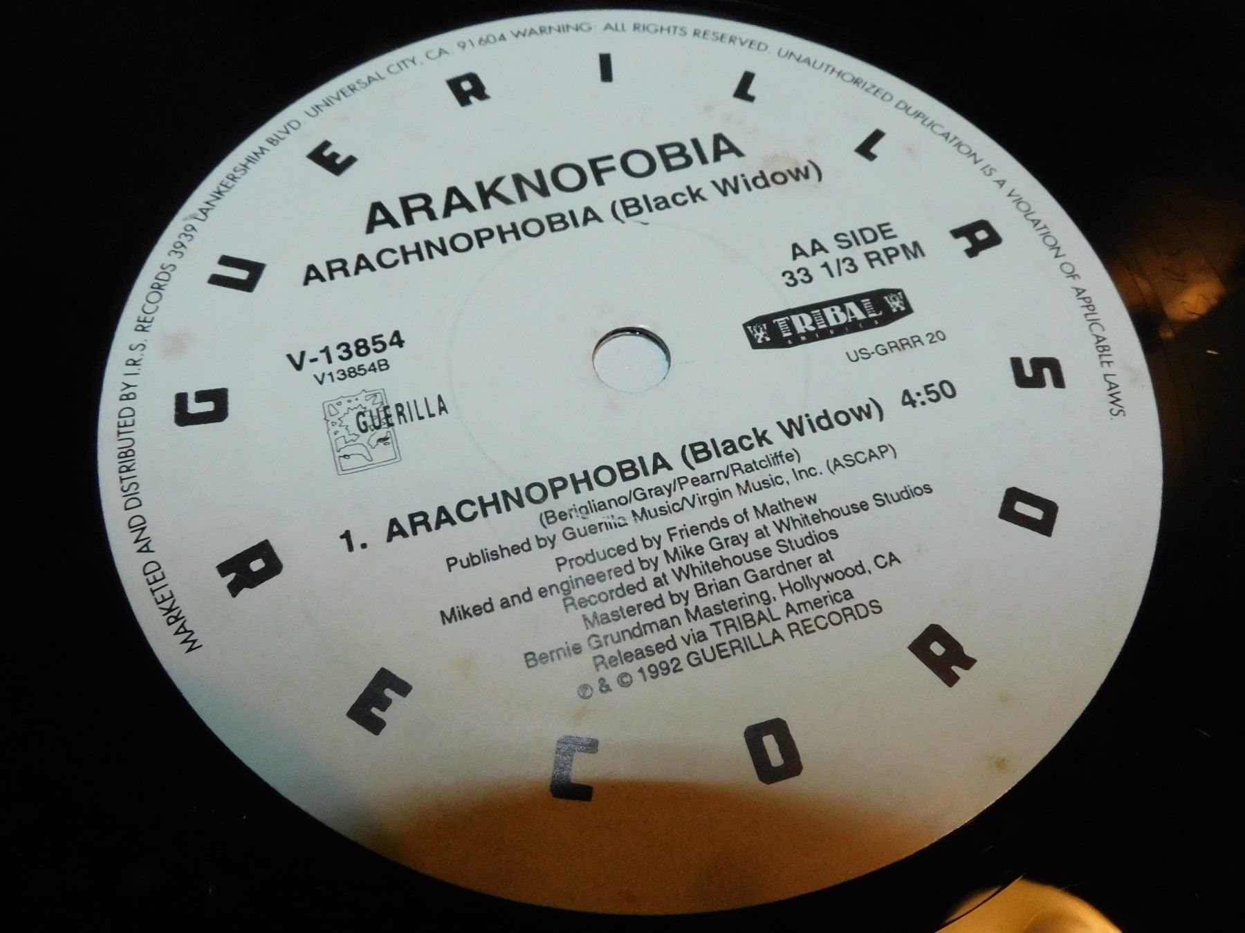 Lp - ARAKNOFOBIA BLACK WIDOW - House Mix Remix - Techno (Gebraucht) in ...