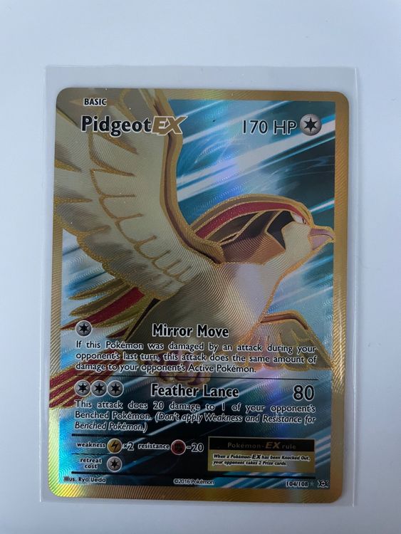 Pokémon Evolutions Pidgeot EX Full Art | Kaufen auf Ricardo