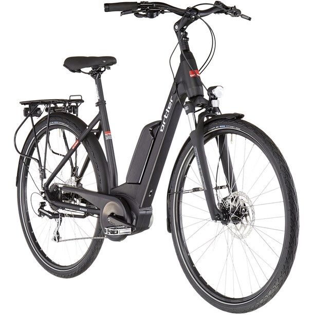 E-Bike Ortler Bergen 400 Wave black matt (Gebraucht) in Gebertingen für ...
