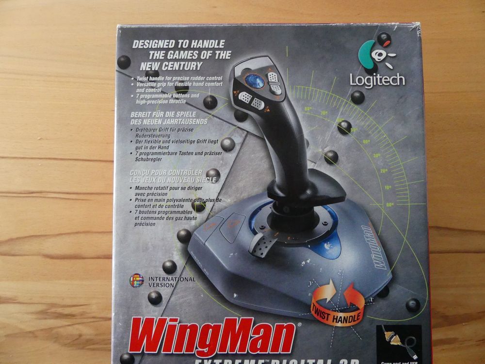Logitech Wingman Extreme Digital 3D Joystick Flightstick | Kaufen auf ...