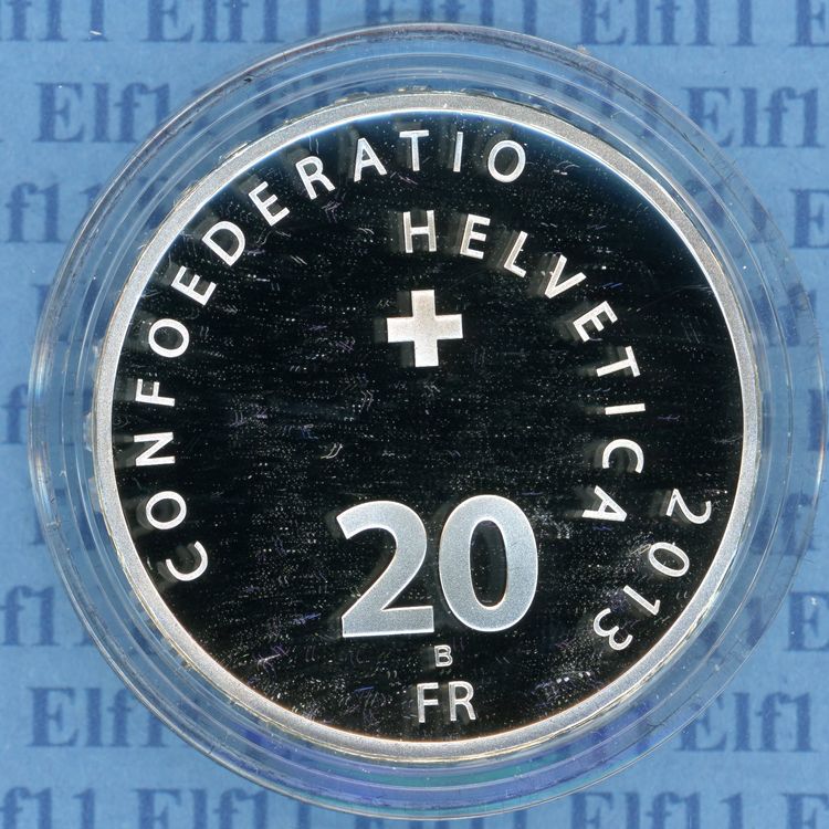 CHF__20.00 2013 100 Jahre Erster Alpenüberflug PP 20 Franken | Kaufen auf Ricardo