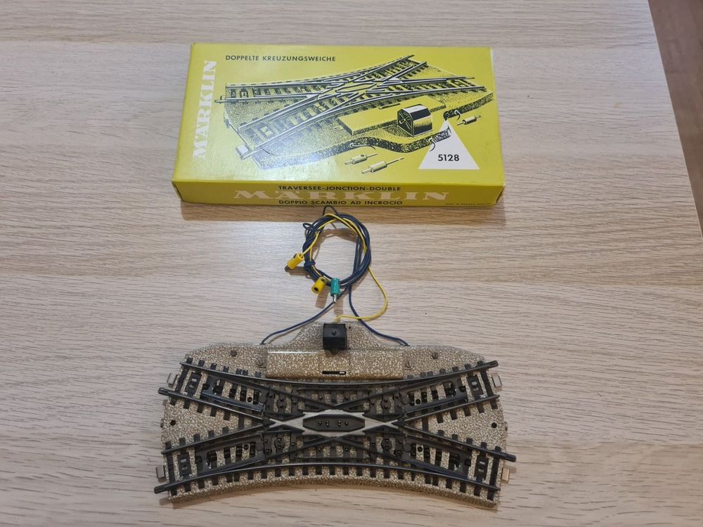 Märklin 5128 kreuzungsweiche H0 (3) | Kaufen auf Ricardo