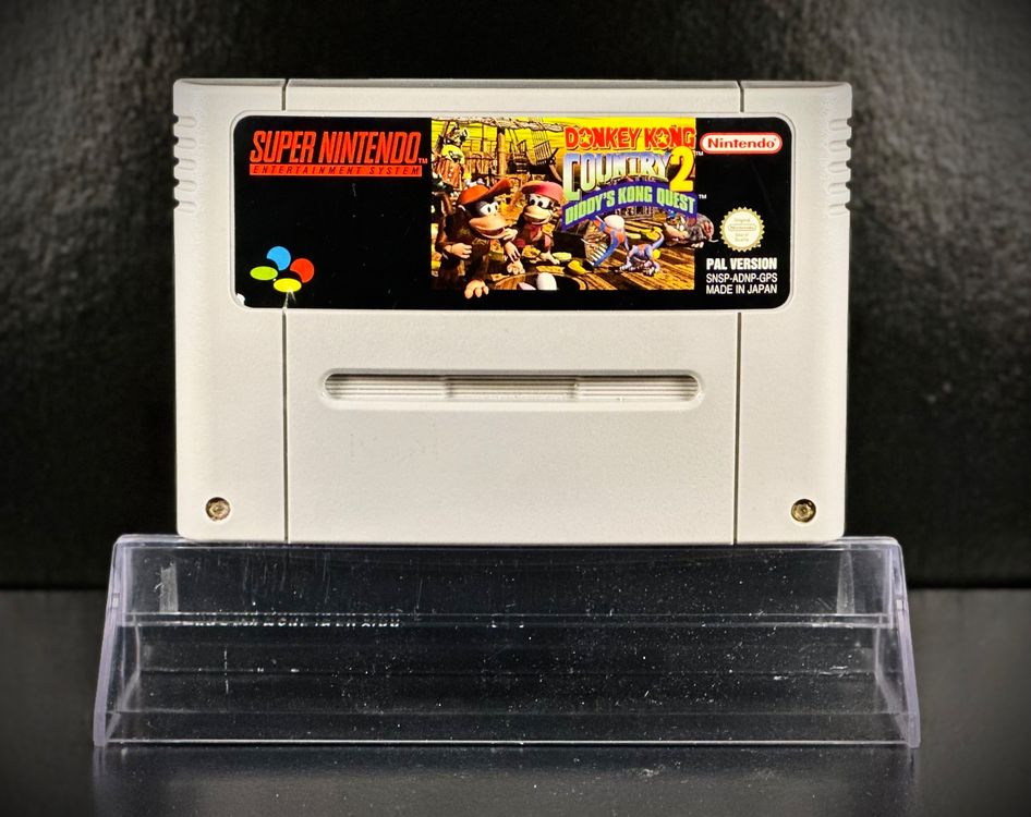 Donkey Kong Country 2 PAL Super Nintendo (SNES Modul) (Gebraucht) in ...