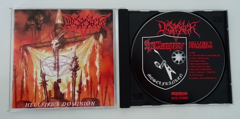 Desaster "Hellfire's Dominion" CD First Press 1998 (Gebraucht) in Gwatt (Thun) für CHF 5 – mit ...