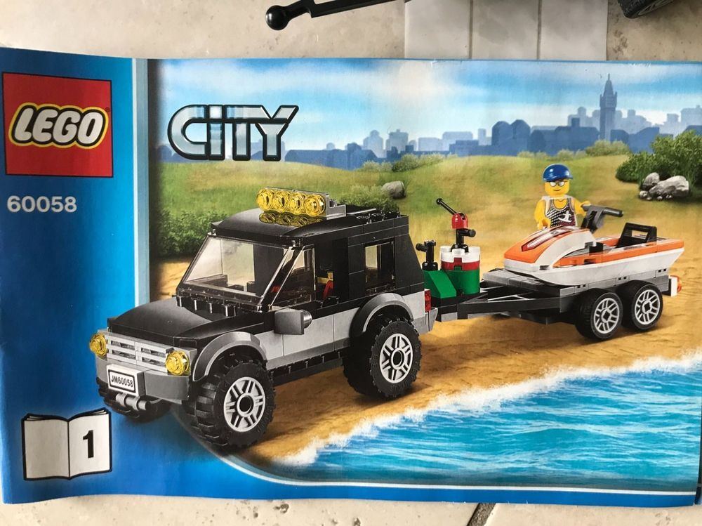 Lego City 60058 Range Rover mit Jetboot | Kaufen auf Ricardo
