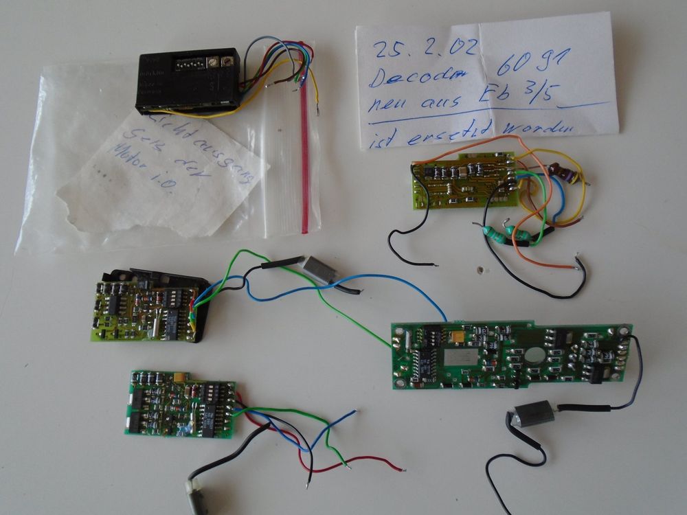 Lot Märklin Decoder, Delta, Klavier (Gebraucht) in Nottwil für CHF 2 ...