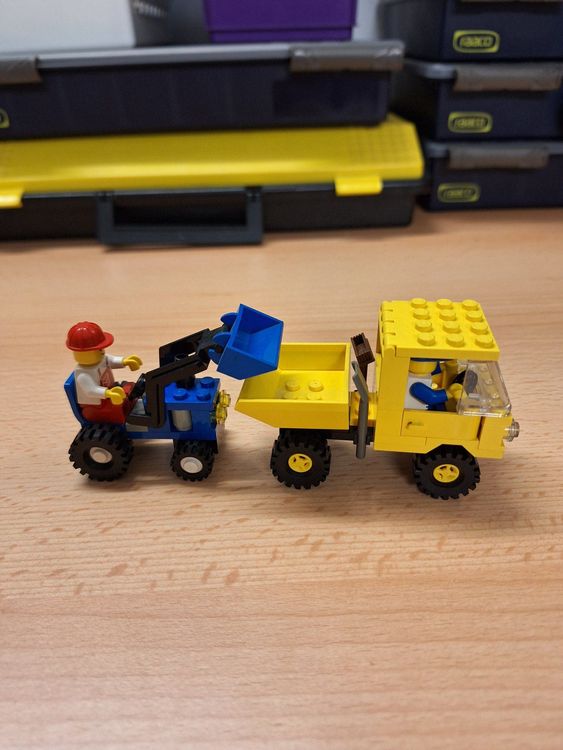 Lego 6527 und 6504 Tipper Truck und Tractor | Kaufen auf Ricardo