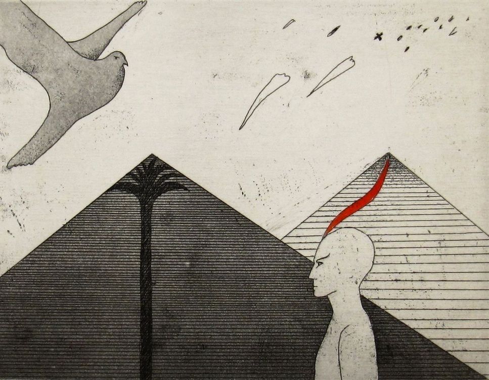Peter Marmet (1949) - Signiert - Radierung / Aquatint (Gebraucht) in ...