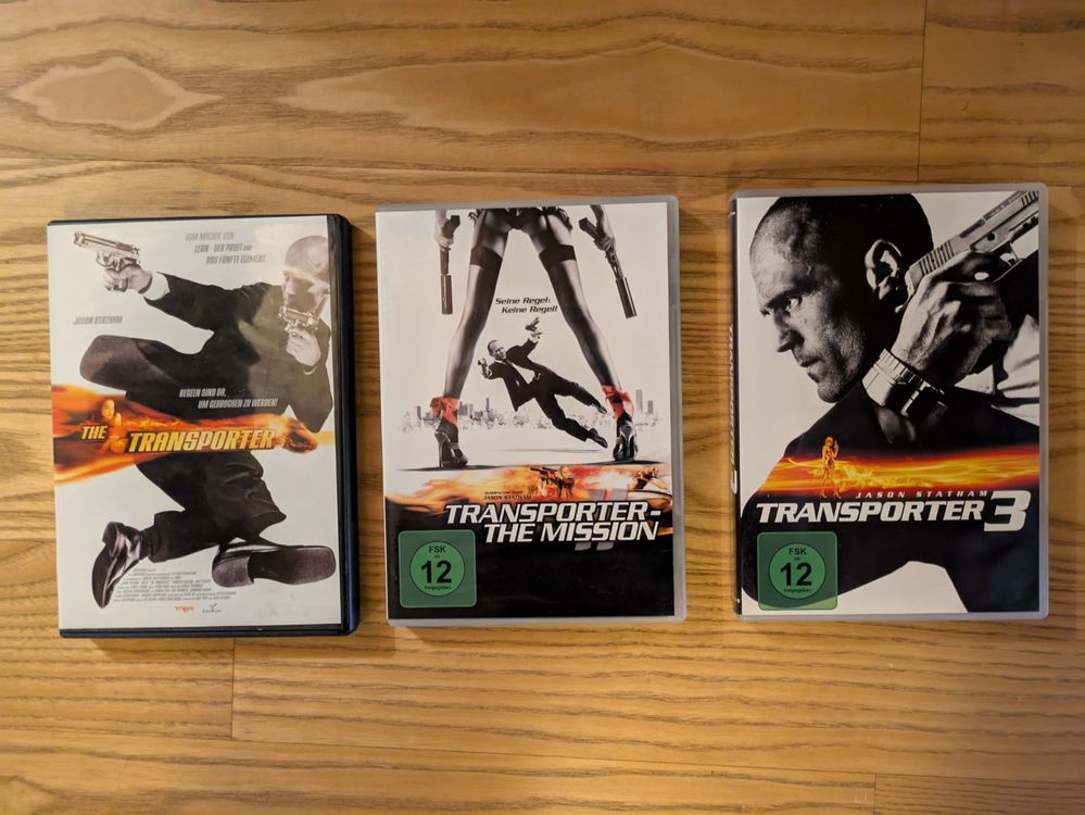 DVD: "The Transporter 1 & 2 & 3" (Action mit Jason Statham) | Kaufen auf Ricardo