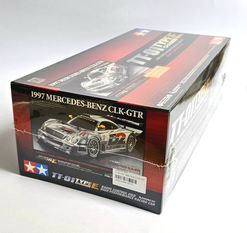 Tamiya Mercedes Benz CLK GTR 1997 TT-01 RC Car Bausatz 47437 (Neu und ...