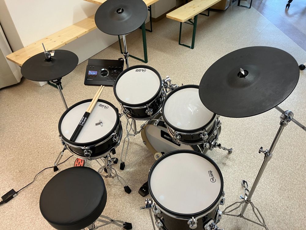 drum-tec Jam Shell Set komplett mit Roland TD-17-L (Gebraucht) in ...