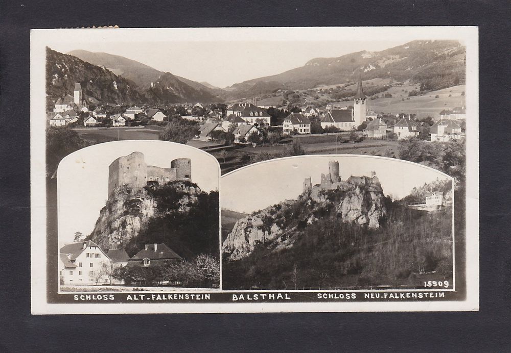 BALSTHAL, 1927, Schloss Neu/Alt-Falkenstein (Gebraucht) in für CHF 35 ...